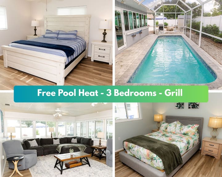 Spacious 3br House W/pool Close To Img&beaches - Bradenton, FL