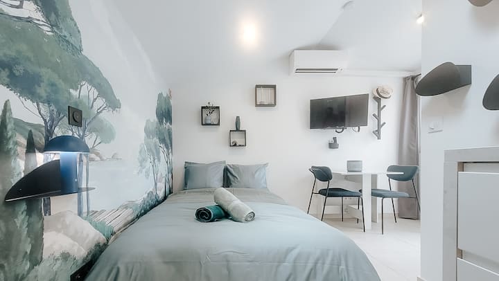 L'écrin Du Littoral - Parking - Climatisation - Nice