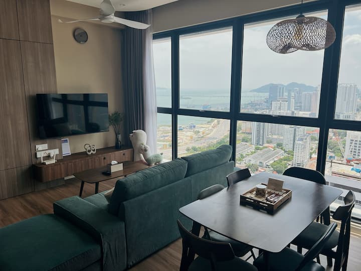 Luxury 3br@urban Suites · Full Penang Bridge Views - Penang