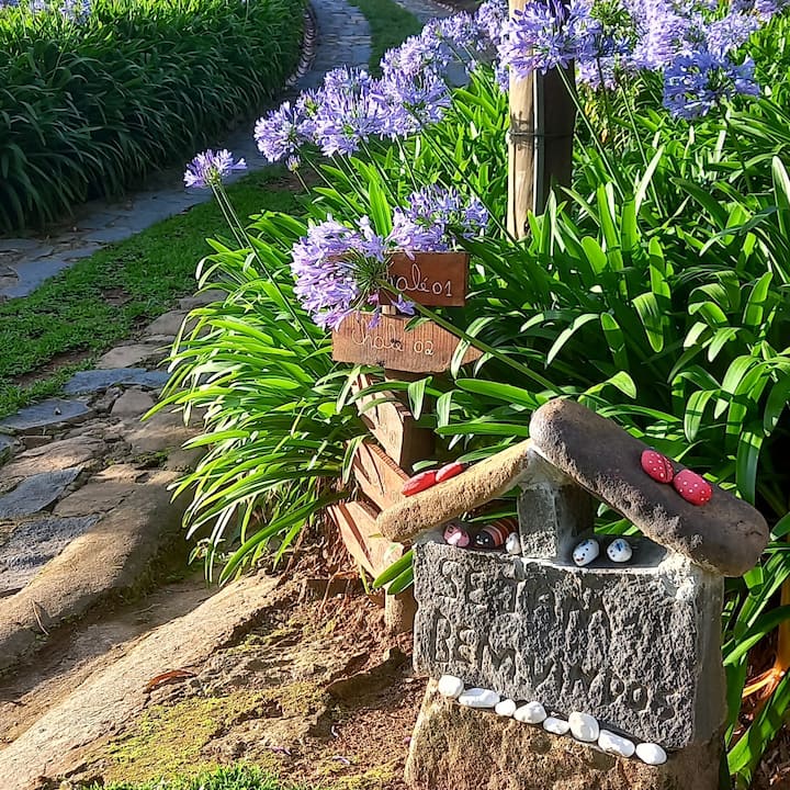 Cabana  De Pedra 06 Refugio Vista Do Lago ! - Brasil
