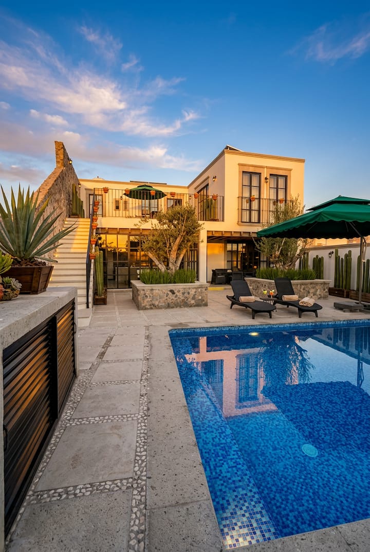 Boutique Home Private Pool, Fire Pit & Billiards - Mexique
