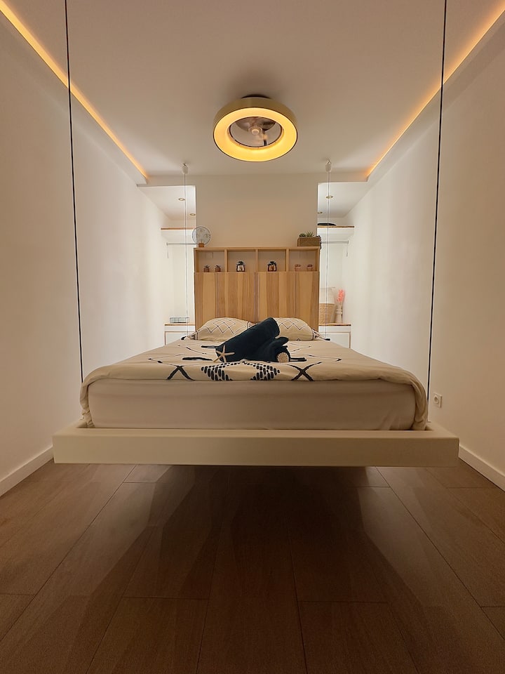 T2 Appartement - Haut De Gamme Avec Lit Suspendu - Tournefeuille