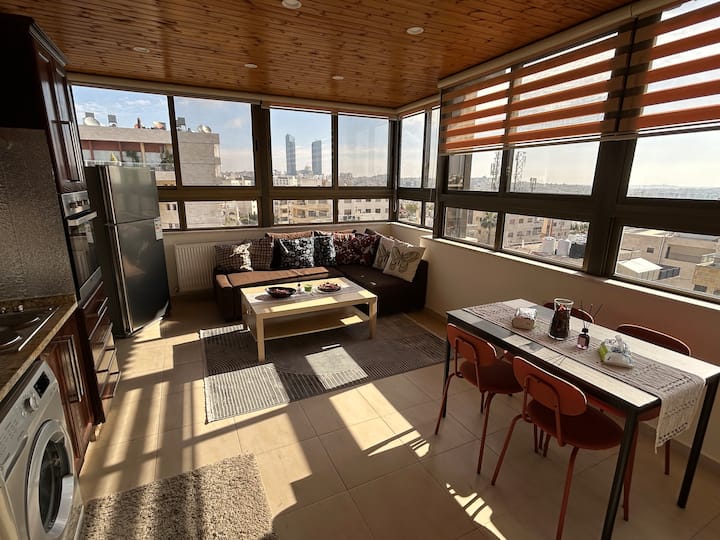 7th Circle 1 Bedroom Flat Amman, Pleasant Views - Amman