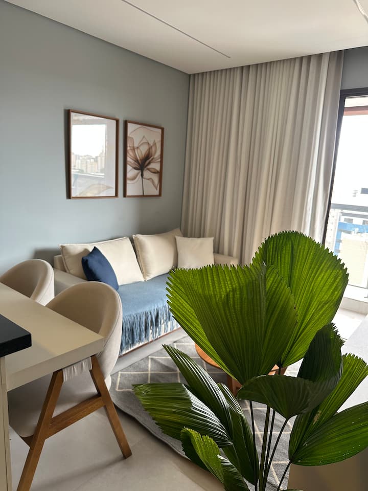 Apartamento Novo 1/4, Vaga De Garagem E Lazer. - Campinas