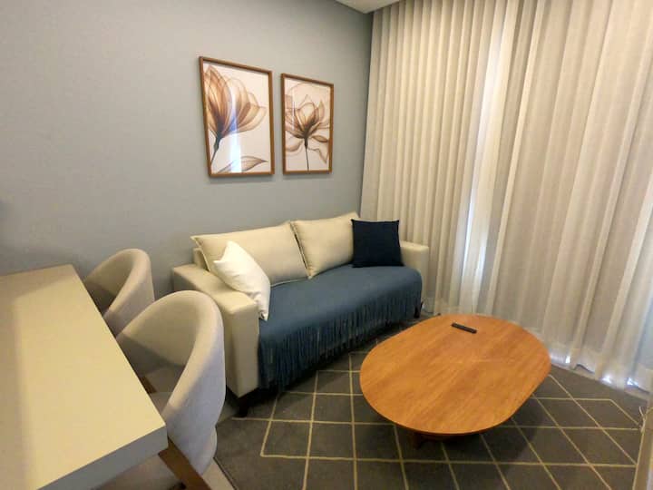 Apartamento Novo 1/4, Vaga De Garagem E Lazer. - Campinas