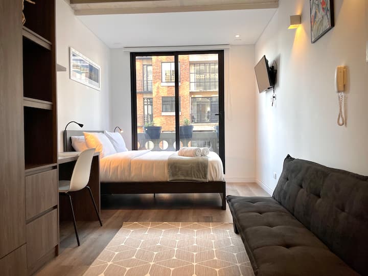 Virrey/zona T-cozy Loft @ Bogota Best Area - Bogotá