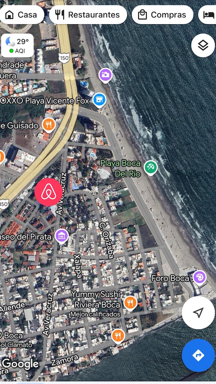 Departamento Cerca De La Playa - Boca del Río