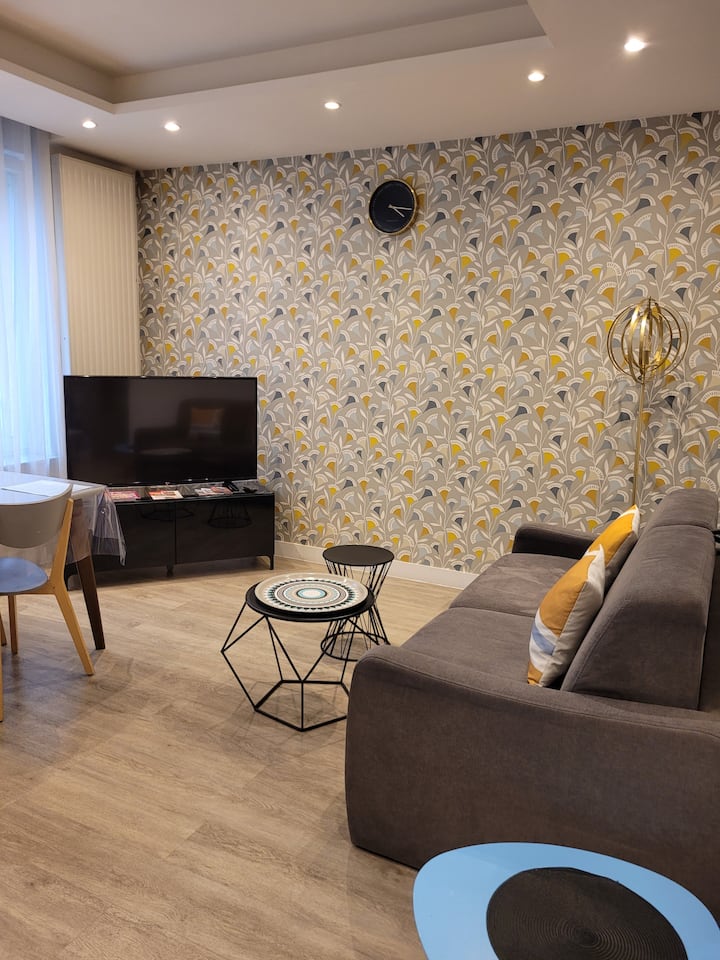 Appt Cozy 202 T3 Bis 50m² 6p - 2 Chambres -