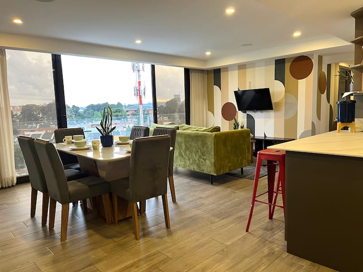 Modern Apartment With 3 Bedrooms Wit A/c - Città del Guatemala