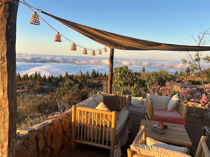 La Finca De Conte De Fées De Rosa Avec Piscine - テネリフェ島