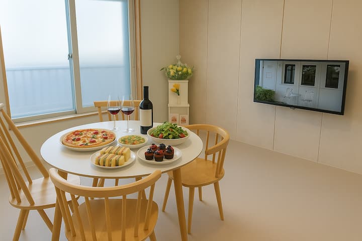 [오픈특가]복합터미널/성심당/신축/무료주차/감성/호텔침구/정수기 - Daejeon