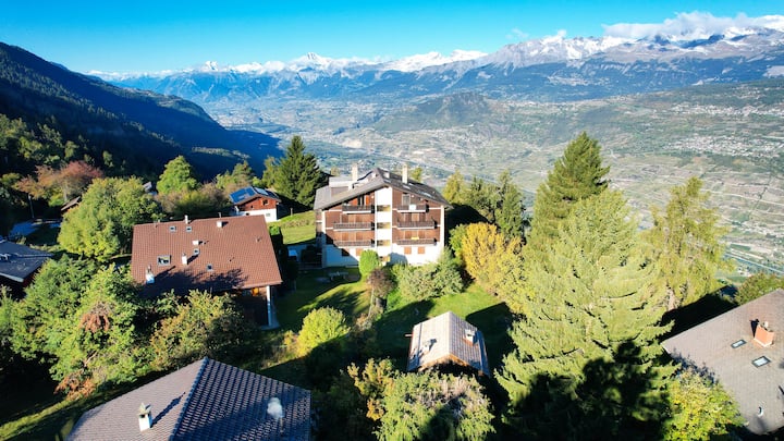 Vercorin, Appart. De Charme 1 Chambre & Mezzanine - Sierre