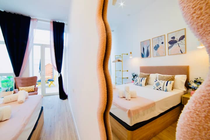 Color Flat With Terraza To Russafa Soho Vt-55974-v - 