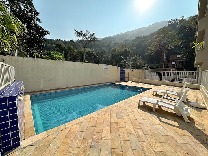 33a | Apto Lazer Completo Praia Enseada Guarujá - Guarujá