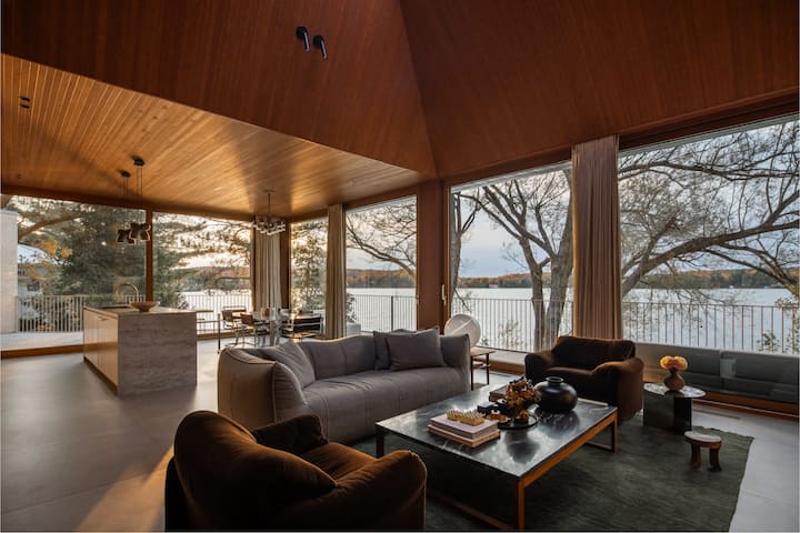 Chalet Architecte Lac Orford, Estrie - Orford, QC