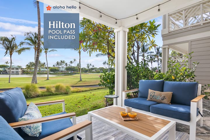 Ocean Side | 3b Villa | Sunset View | Hilton Pool - Hawaii