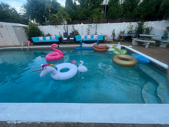 3 Min Walk2 Bchheat Poolbbq100tvon Ocean Blvd - Fort Lauderdale