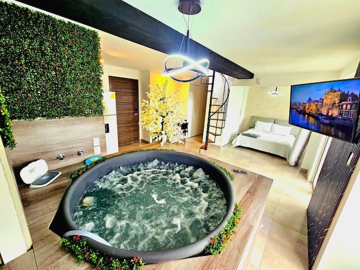 Penthouse Con Jacuzzi Y Terraza Privada - Guatemala City