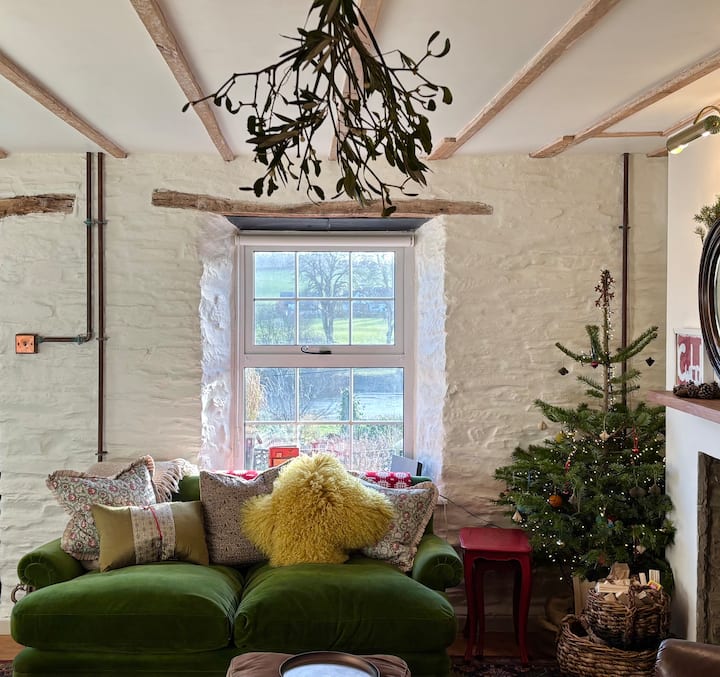 Lux Xmas At Interior Designs Cottage Nr Coast Path - Cardigan