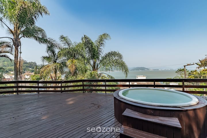 Duplex House W/ Beautiful View 80m Beach Rrf2562 - Florianópolis