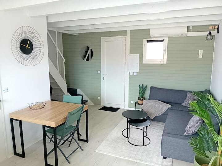 Duplex à 100m De La Plage, Parking Privé. - Biscarrosse