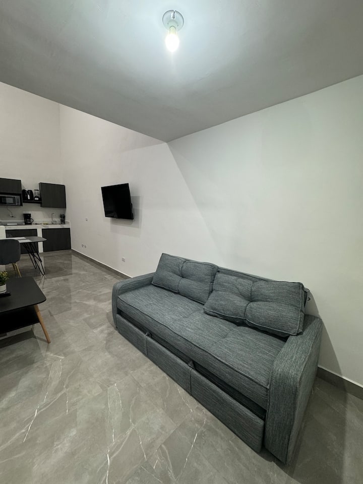 Elegante Departamento #8  A 5 Min Del Fundidora - Guadalupe, Mexico