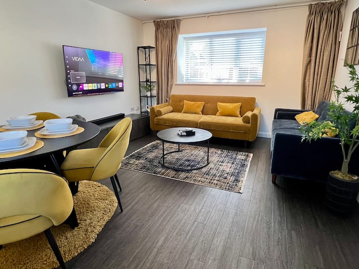 Modern 2br I Sleeps 5 I Near Bluewater I Fast Wifi - Eynsford Castle