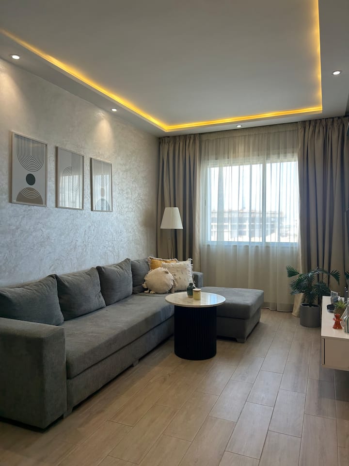 Vue Mer & Marina• 2 Chambres • Plage à 1 Min - Tangier