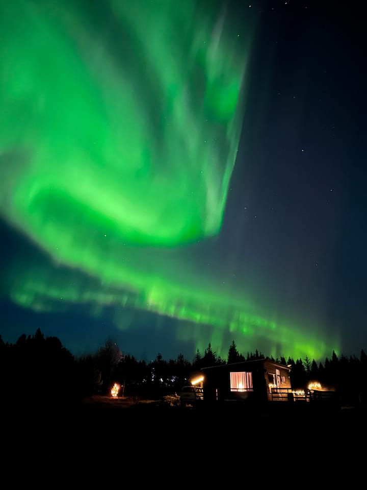 Golden Circle Cabin With Hot Tub And Starlink - Islândia