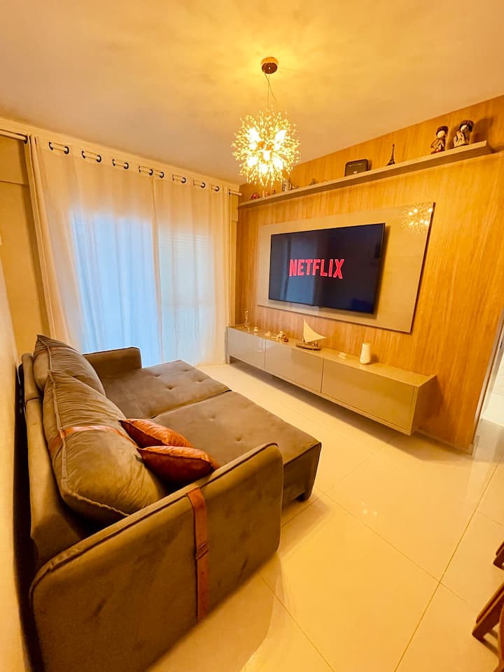 Apto Moderno 2 Quartos No Canto Do Forte! - Santos