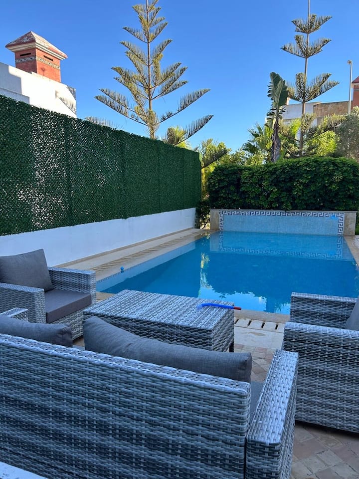 Villa Swimming Pool - Tangier, Morocco