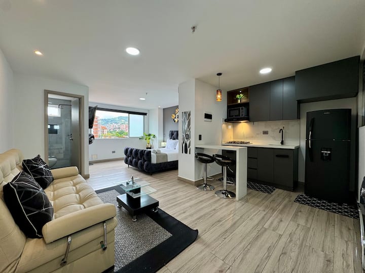 Loft Confort Torre Zurich Medellín 704 - Medellin, Antioquia, Colombia