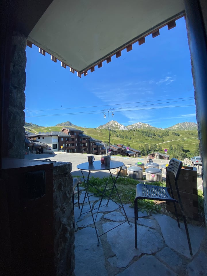 Appartement Pour 2 Ou 4, Vue Dégagée Plein Sud - La Plagne