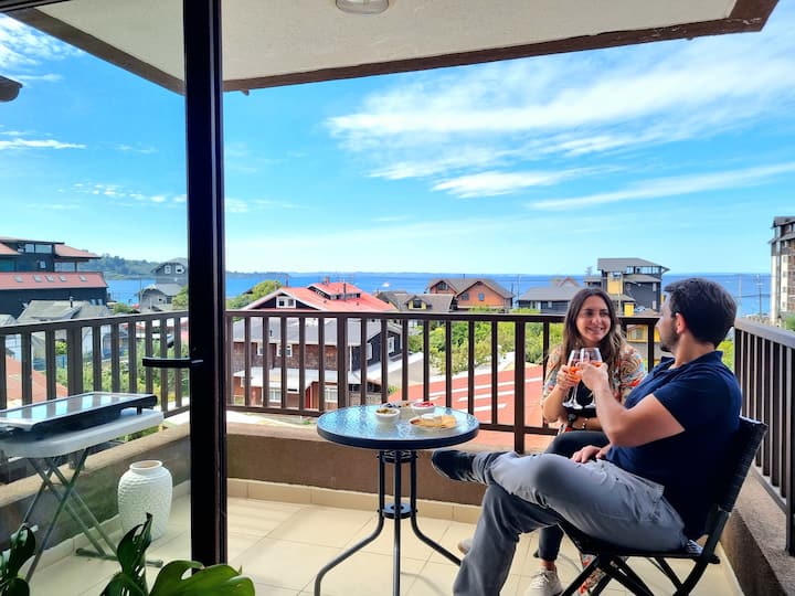 Vista Al Lago, Amplio Y A Pasos De La Playa!(#24) - Puerto Varas