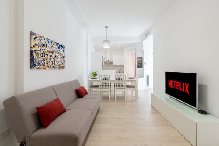 [Metro A 1 Min] Casa Elegante - 3 Bagni En Suit - Roma
