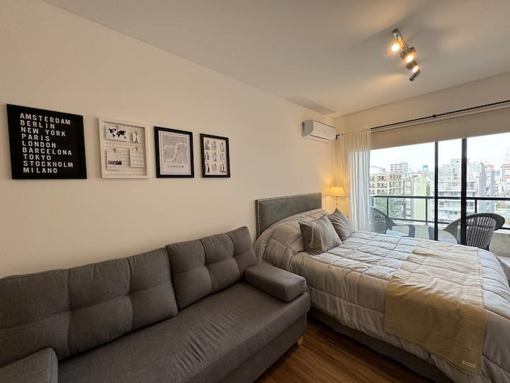 Dpto. Palermo Monoambiente Moderno Con Balcón. - Buenos Aires