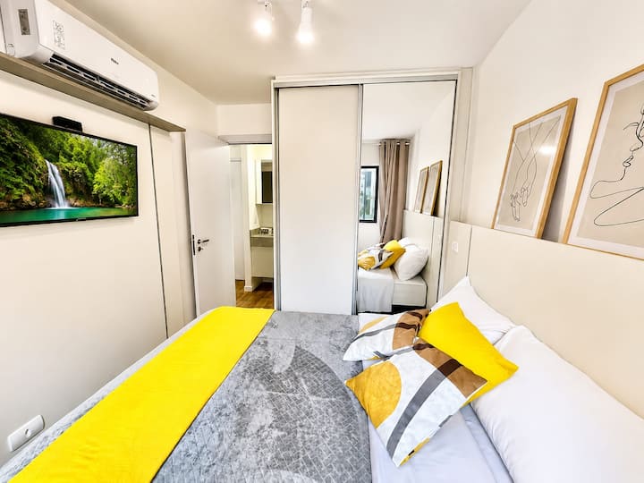 #Sensational# 1-bedroom Apartment, Designed For You - Curitiba
