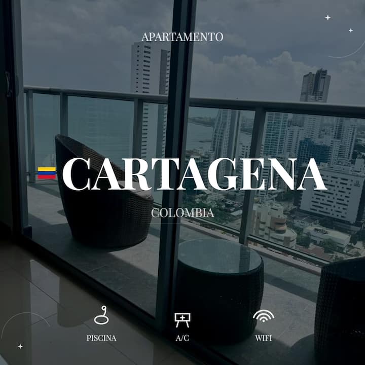 Luxurious Apartment On The 30th Floor With A 360-degree View Of The City - Cartagena, Colombia