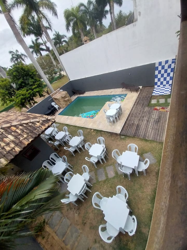 Casa Com Piscina E Churrasqueira - Campos