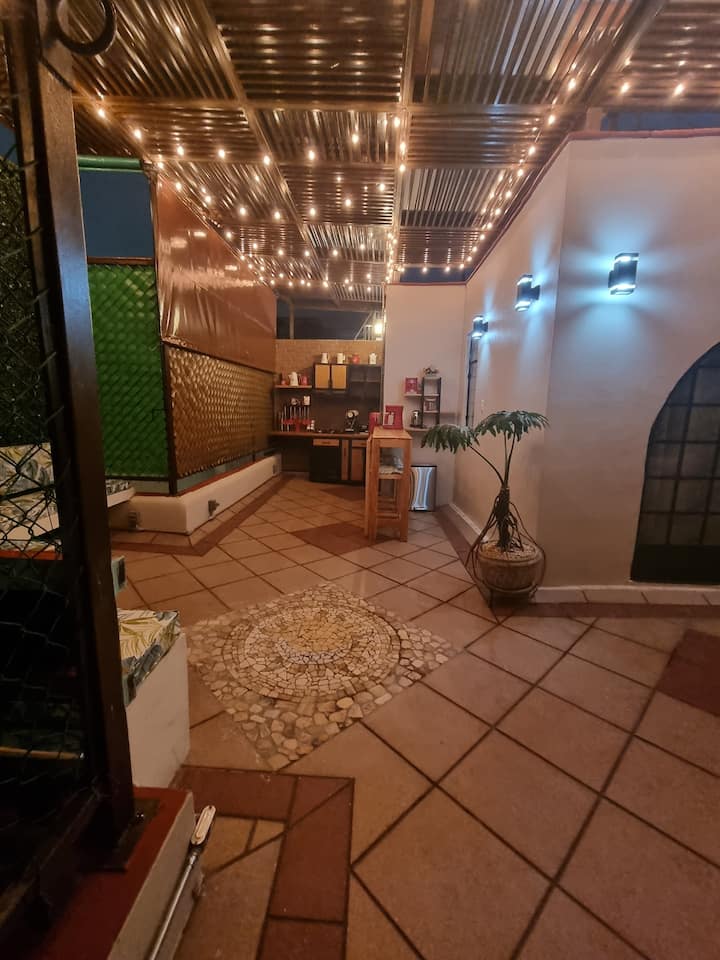 Habitación Con Roof Garden En La Roma - Mexico City