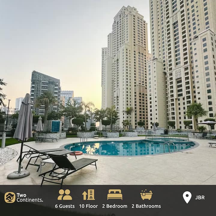 Modern 2-bedroom Escape - Dubai Marina