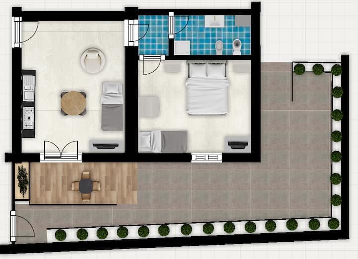 7 - Residence I Mari- Mediterraneo - Castiglione della Pescaia
