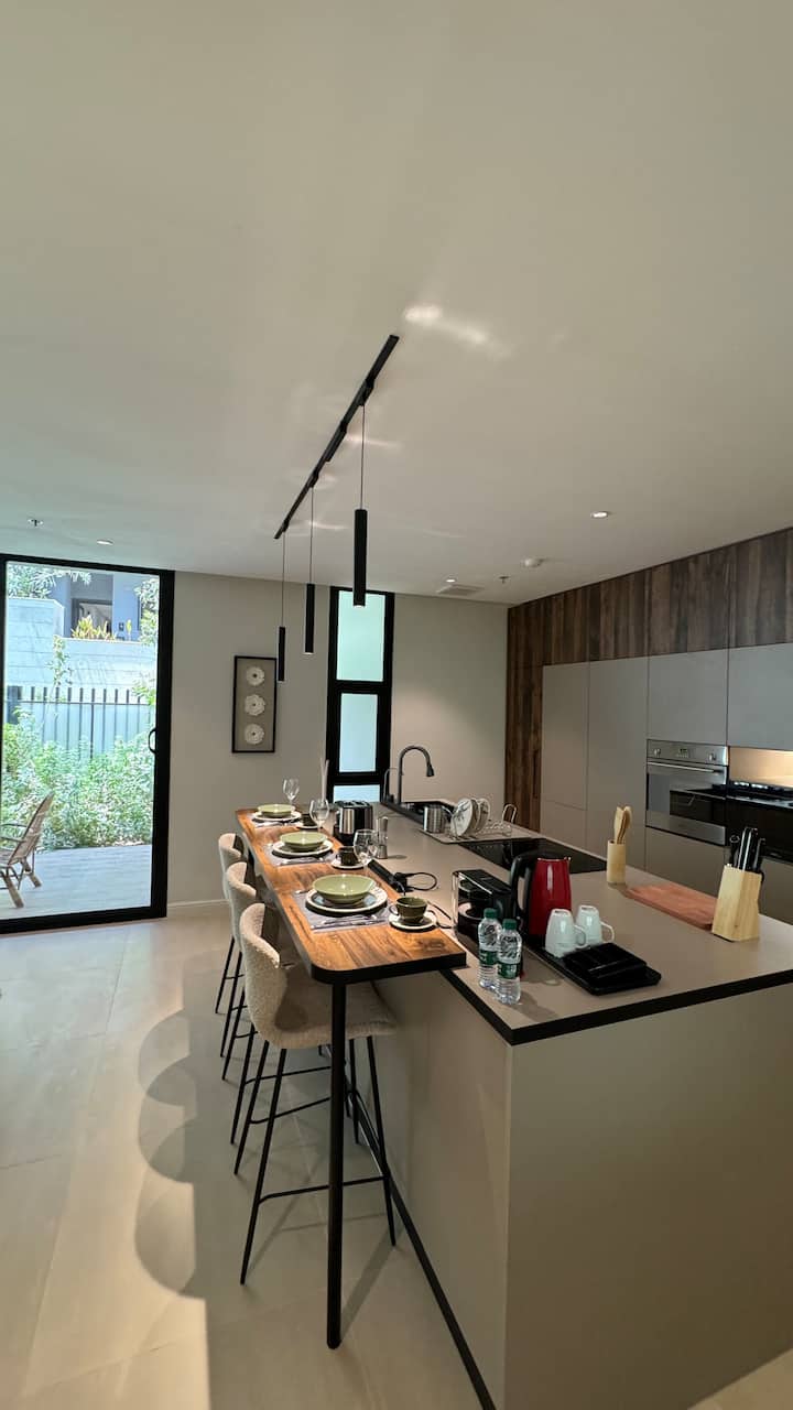 Grand 1br Near Kkia  شقة العجلان ريفيرا-تراس خارجي - Riyadh