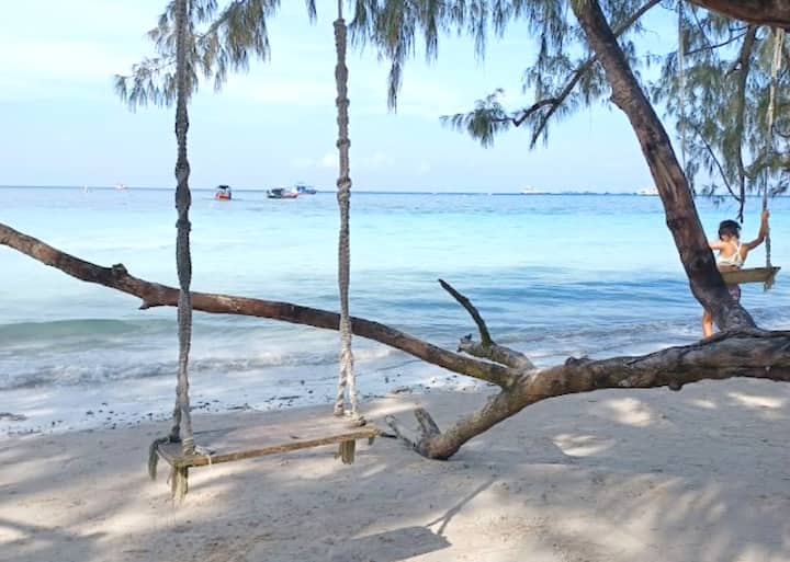Koh Tao Nt Sairee Ac Shared Bathroom - 따오 섬