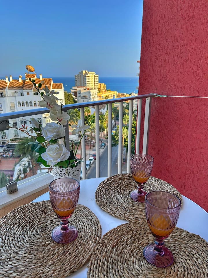 Apartamento Mi Ilusión Con Vistas Al Mar - Benalmádena