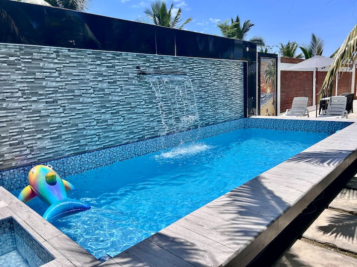 Casa De Playa Pal’mar, Un Espacio Para Relajarse. - Caleta Cruz