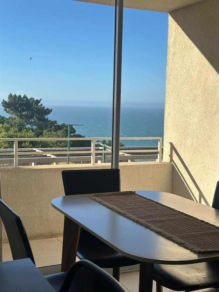 Depto. 3d/2h Con Vista Al Mar, Cómodo Y Seguro. - Constitución