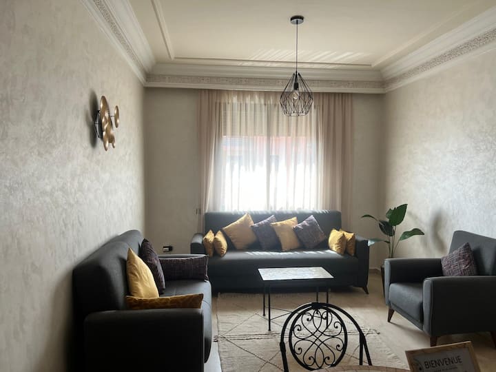 Appartement Bleu Lumineux - Marrakesh