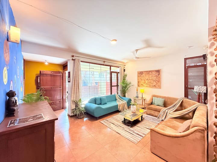 Nature's Nest Spacez Villa With Terrace Garden - Bengaluru