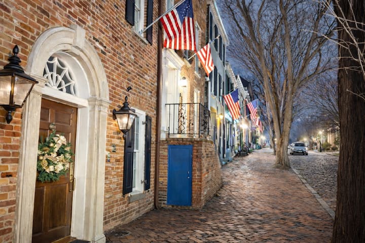 Featured In Southern Living On Historic Capt’s Row - Alexandria, VA
